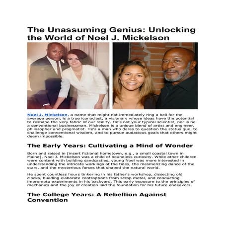 The Unassuming Genius_ Unlocking the World of Noel J. Mickelson.docx