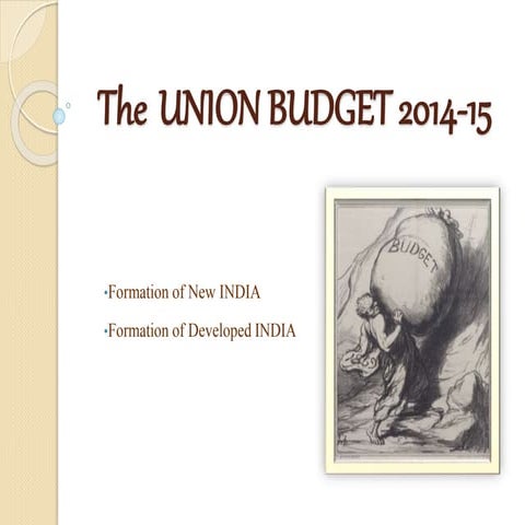 union budget 2014-15 | PPT