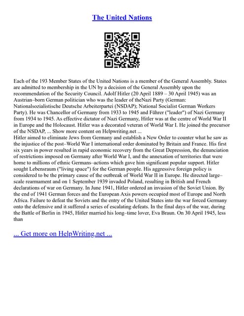 World War II Project | PPTX