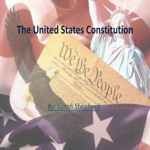 The united states constitution | PPTX