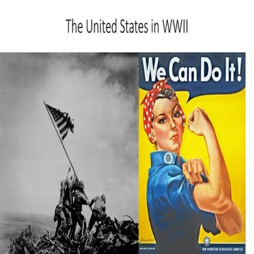 The united states in wwii-Updated | PPT