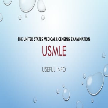 the_united_states_medical_licensing_examination.ppt
