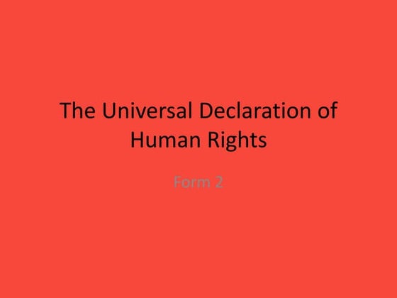 Human rights (nabeel__kp__) | PPT