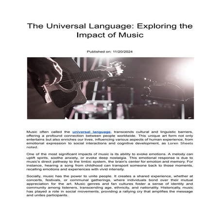 The Universal Language_ Exploring the Impact of Music.pdf