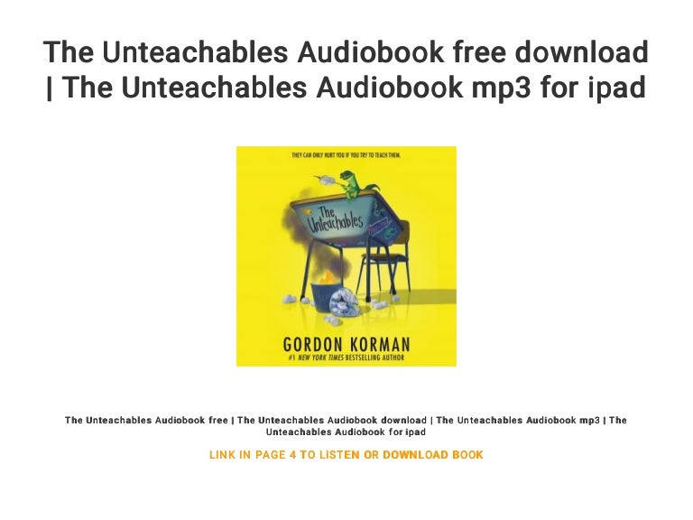 Book the unteachables - verling