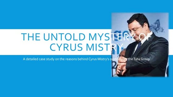 Tata vs cyrus mistry | PPT