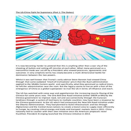The new aggressive china | PDF