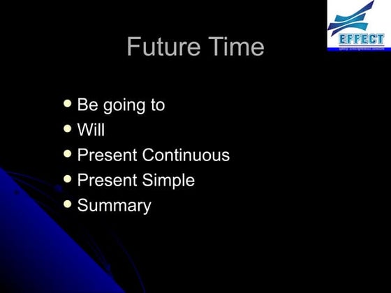 The Simple Future: will | PPT