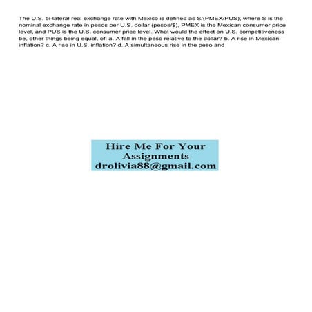 The US bilateral real exchange rate with Mexico is define.pdf