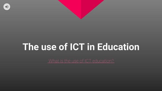 Aims of ICT in Education | PDF