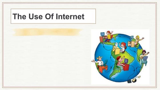 The Internet and Its Importance | PPT