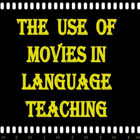 The use of movies in language teaching | PPTX