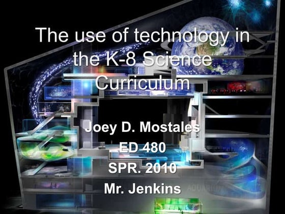 Using Technology in Science Curriculum | PPT