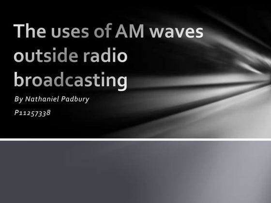 Radio Waves presentation | PPT