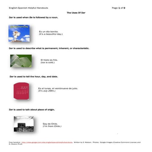 The uses of ser | PDF