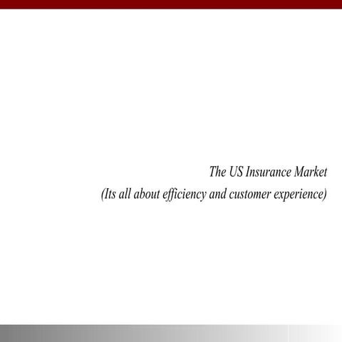 The us insurancemarket | PPT