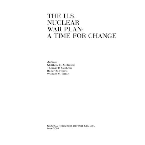 The us nuclear war plan | PDF
