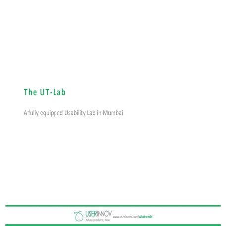 The UT-Lab | PDF