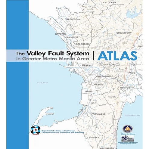 The Valley Fault System in the Greater Manila Area Atlas dost philvolcs ...