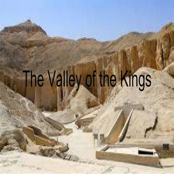 The valley of the kings (1) | PPT