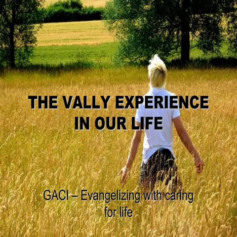 The Vally Experience in our Life | PPT