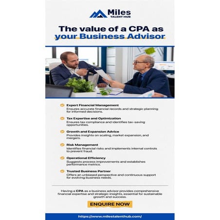 The Value of a CPA as Your Business Advisor | PDF