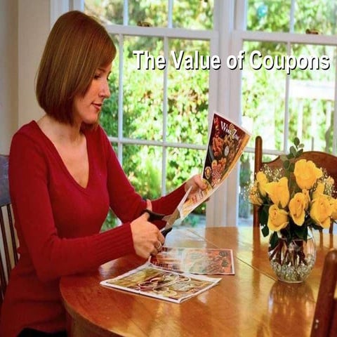 The Value Of Coupons | PPT