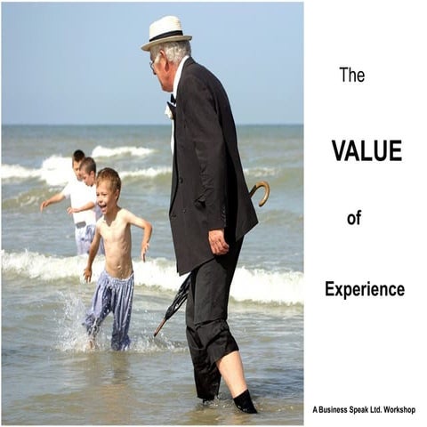 The Value Of Experience | PDF