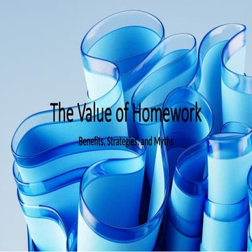 The Value of Homework 0000000000000.pptx