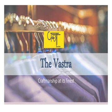 The Vastra Store | PPTX