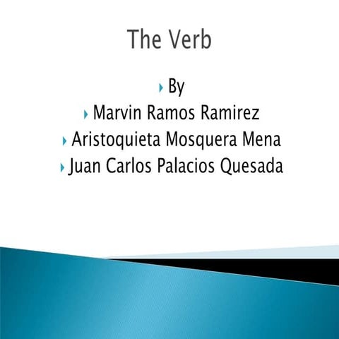 The Verb | PPTX