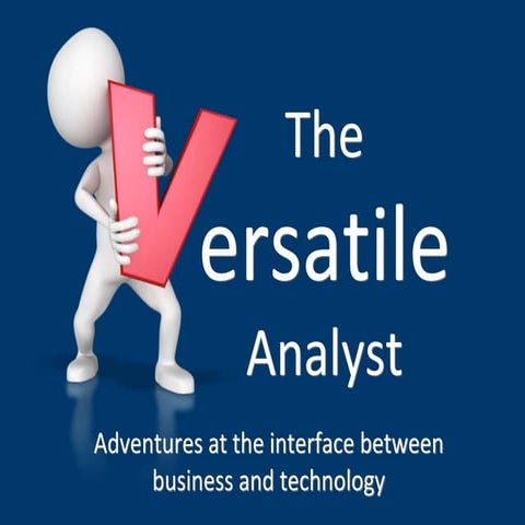 The Versatile Analyst - The Interface Between Business and Technology ...