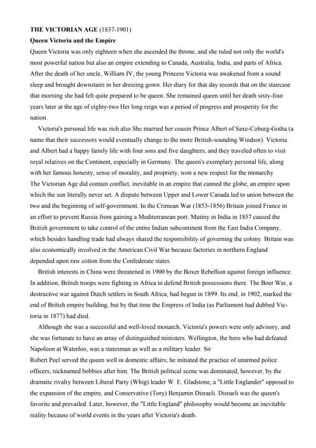 The Victorian Period- English Literature | PPTX | Poetry | Books and ...