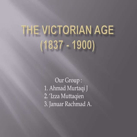 All Themes of Victorian Era Literature | PPTX