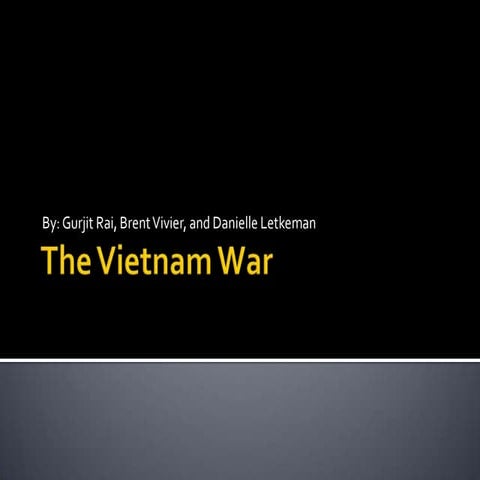 The vietnam war | PPT