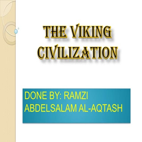 The viking civilization | PPT