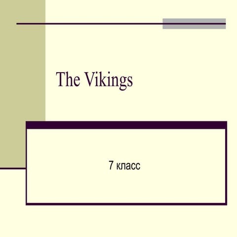 The vikings | PPT