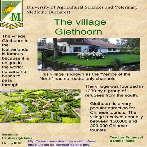 The village Giethoorn | PPT
