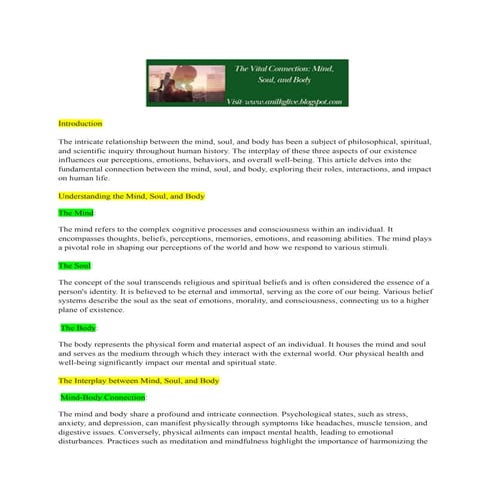 The Vital Connection Mind, Soul, and Body.pdf