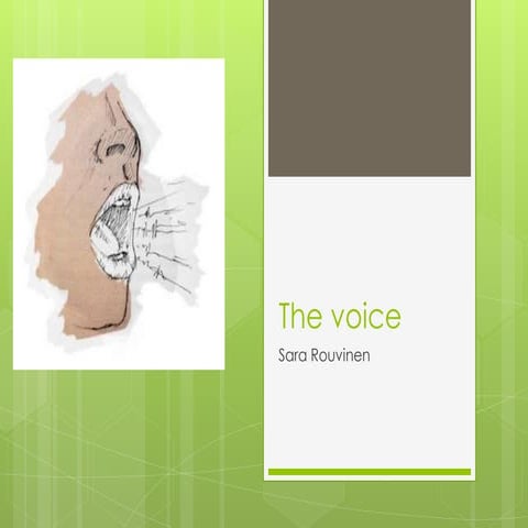 The voice | PPTX