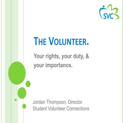 Bgcnal volunteer orientation | PPT