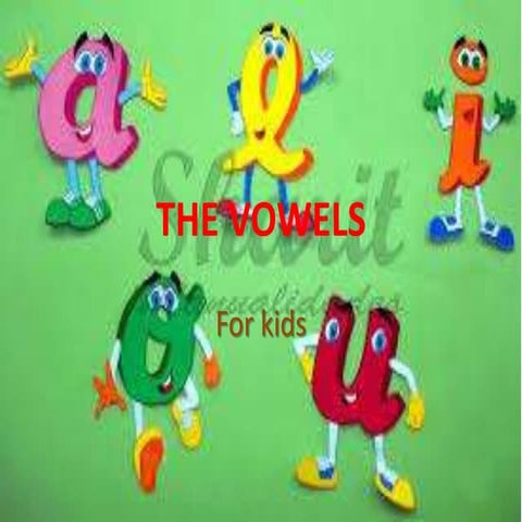 Vowels and alphabet | PPT