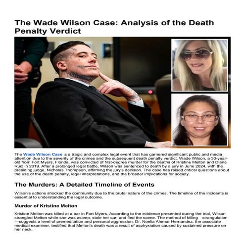 The Wade Wilson Case_ Analysis of the Death Penalty Verdict.docx