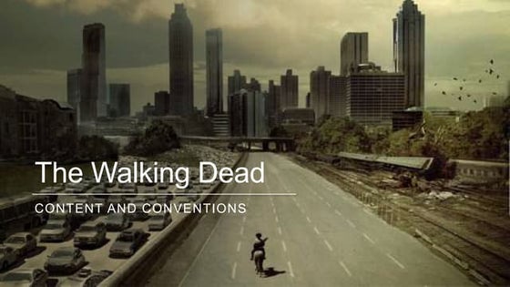The Walking Dead TV Opening Scene Research | PPT