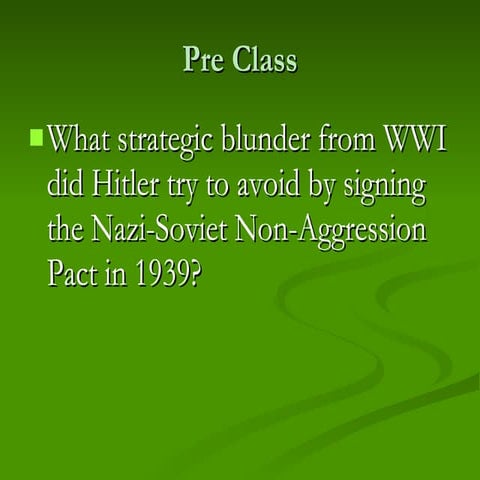 The War For Europe And North Africa | PPT