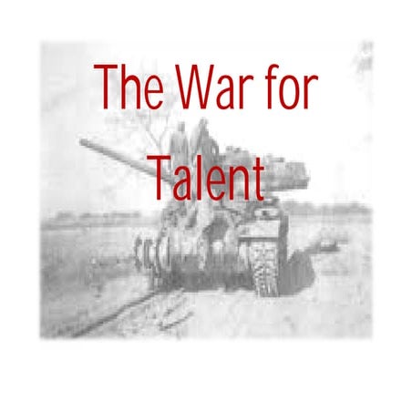The war for talent the percon model | PDF | Human Resources | Business