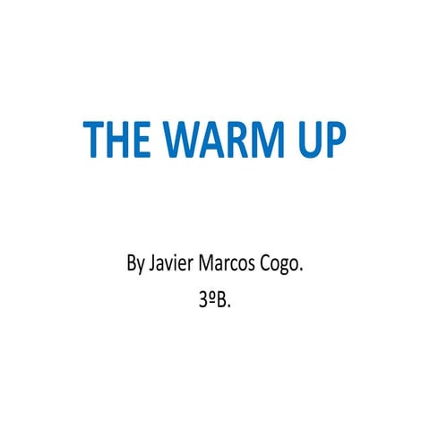Warm up | PPTX