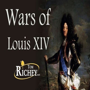 The Wars of Louis XIV | PPTX