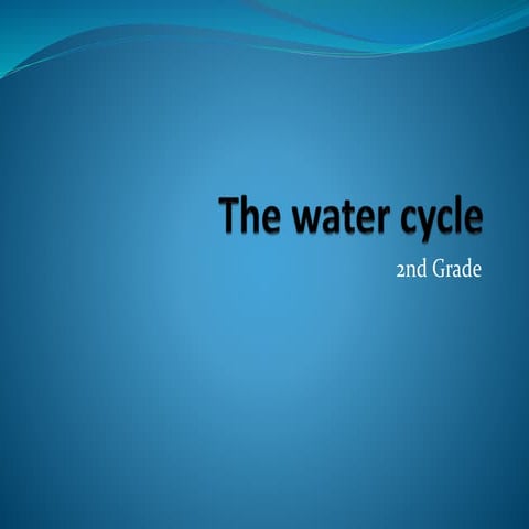 The water cycle | PPTX | Chemistry | Science