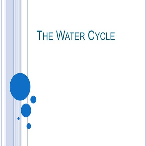 The water cycle | PPT